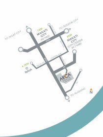 Arca+South+Map – Alveo by Ayala Land