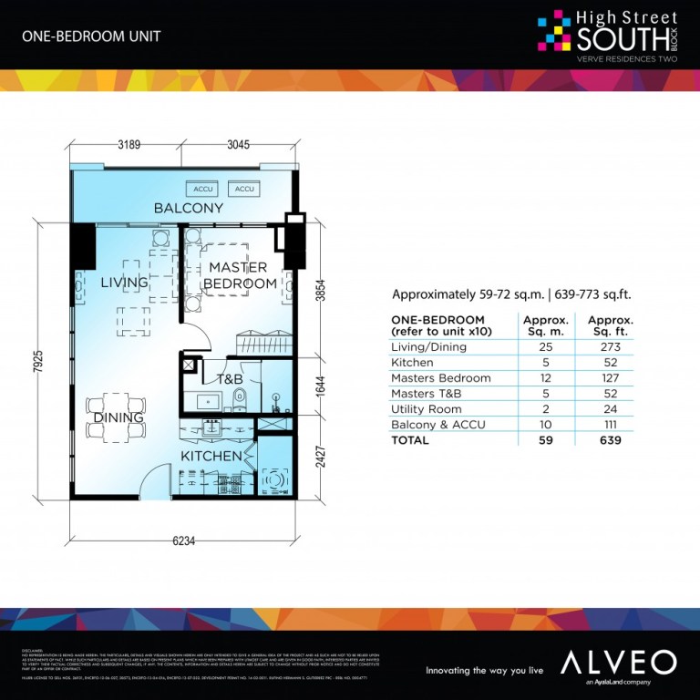 High Street South (VERVE RESIDENCES) – Alveo by Ayala Land
